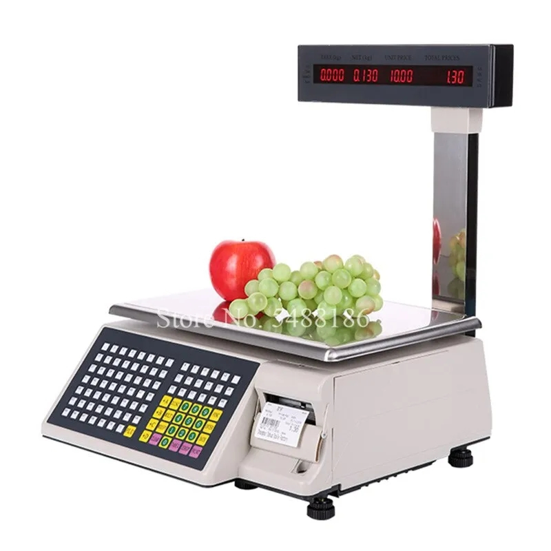 Dahua Label Printing Balance Cash Register Receipt Scale Label Printer ...