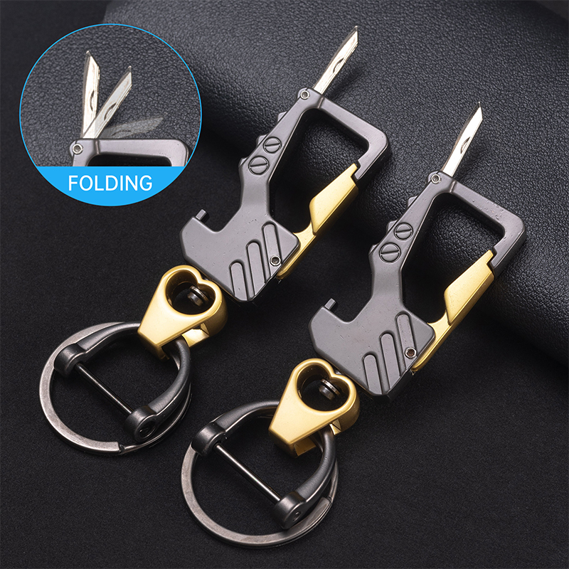 Multifunction Heavy Duty Keychain with (1 Key Ring and 1 D-ring ...