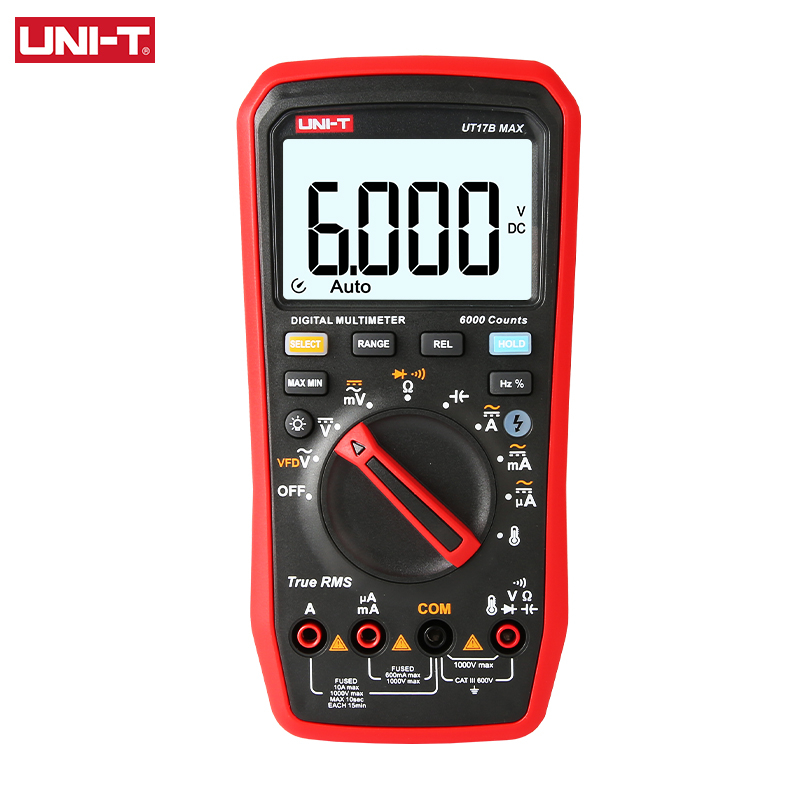 UNI-T True RMS Digital Multimeter UT15B MAX UT17B MAX UT18B MAX AC DC ...