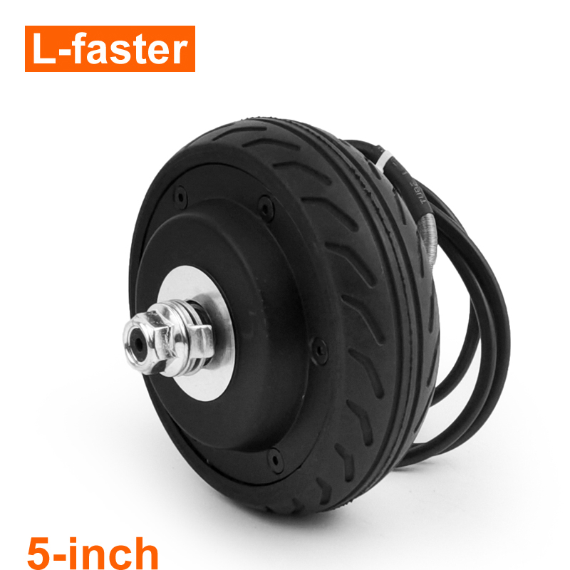 5 Inch Brushless Hub Non-gear Motor Wheel 36V200W Electric Scooter ...
