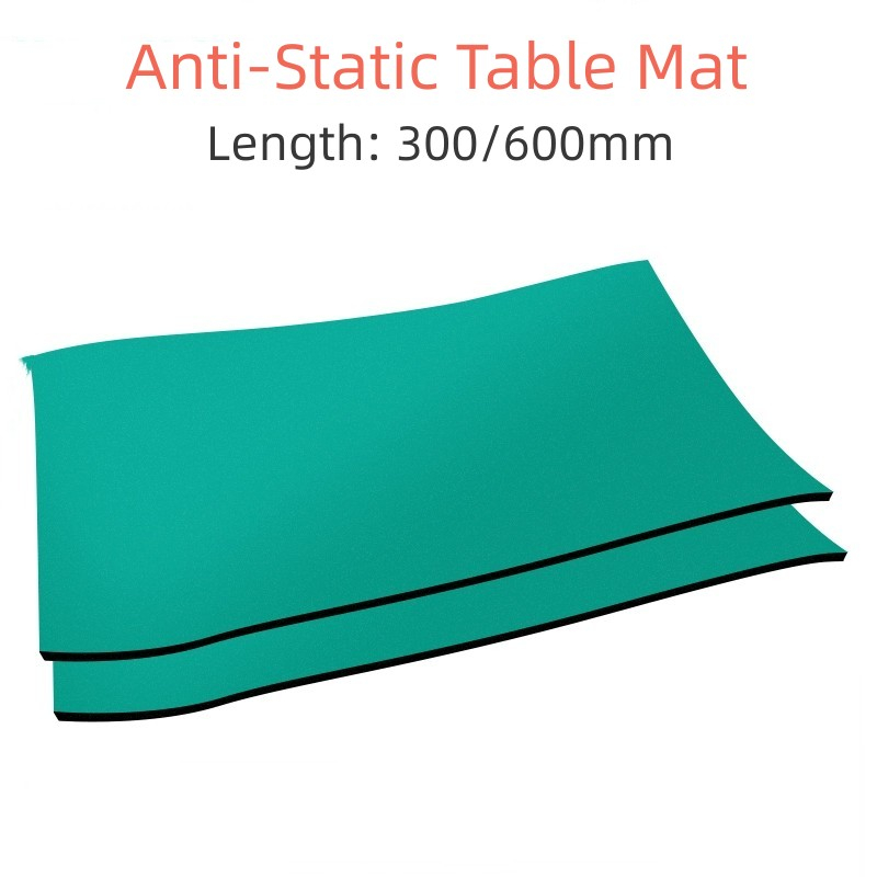 Anti Static Table Mat Electrostatic Leather Rubber Cloth Rubber Green ...