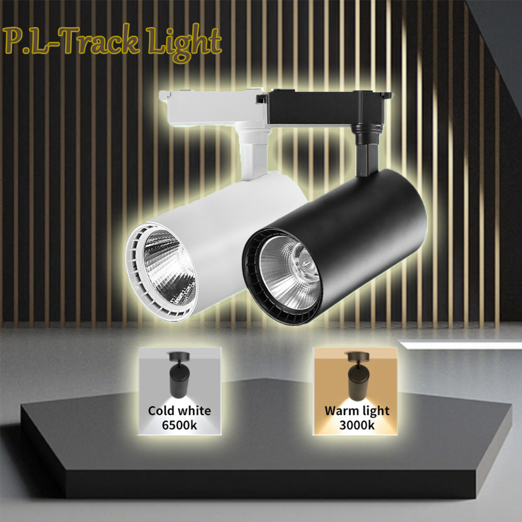 【COD 3Years Warranty】Track Light LED for Ceiling 3PCS Set Track Lights ...