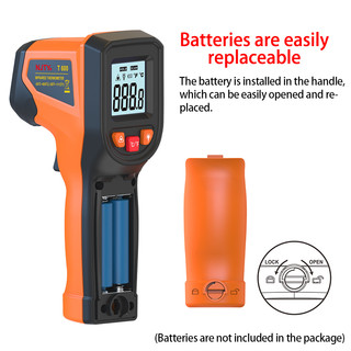 Digital Infrared Thermometer -50~600°C Non-contact Laser Temperature ...