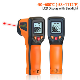Digital Infrared Thermometer -50~600°C Non-contact Laser Temperature ...
