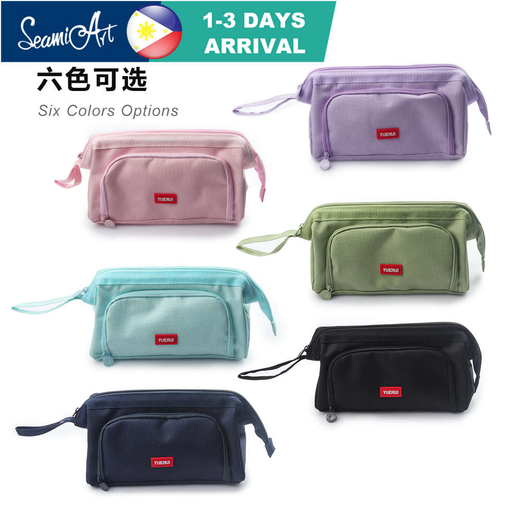 SeamiArt Multifunctional Large-Capacity Case Simple Triangle Vertical ...