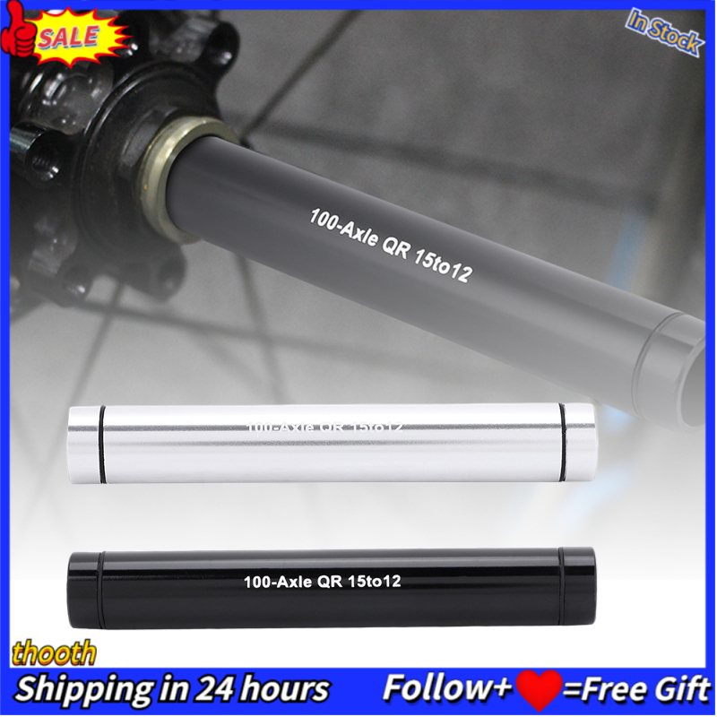 [Ready Stock] Bicycle Bike Thru Axle Hub Adapters 15mm to 12mm Quick ...