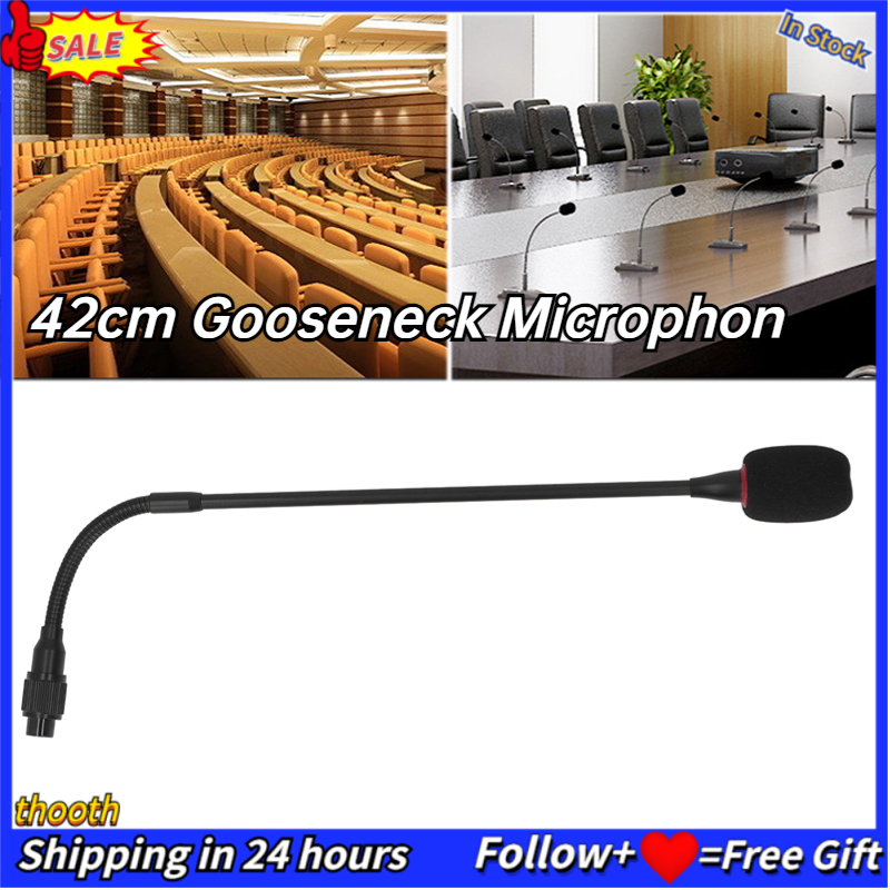 [Ready Stock] Thooth 16.5in Gooseneck Microphone Flexible Aluminum ...