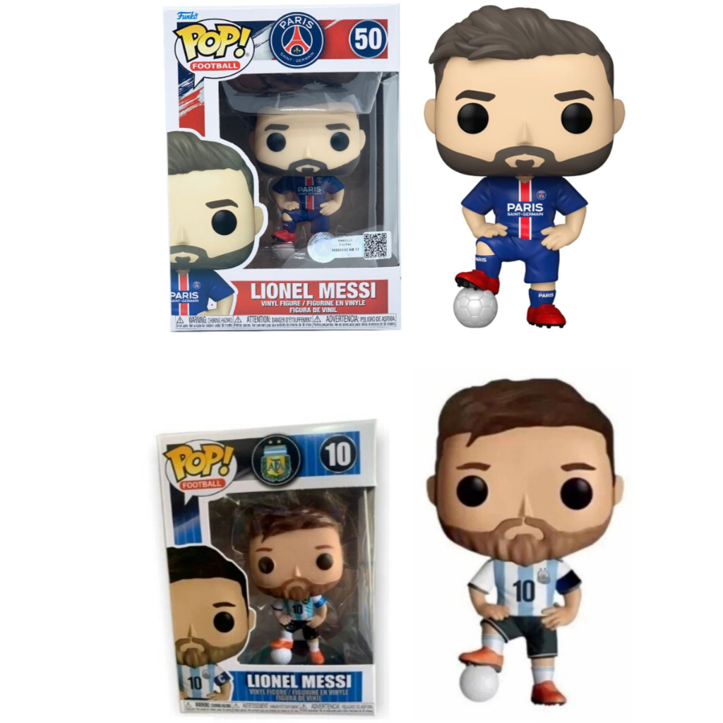 Funko Pop! Argentina Lionel Messi Football Player FIFA World Cup Vinyl ...