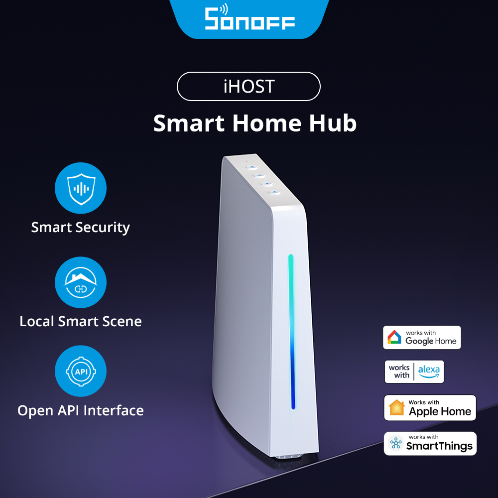 SONOFF iHost Smart Home Hub Private Local Server AIBridge Open API Support Various Add-ons Local ...