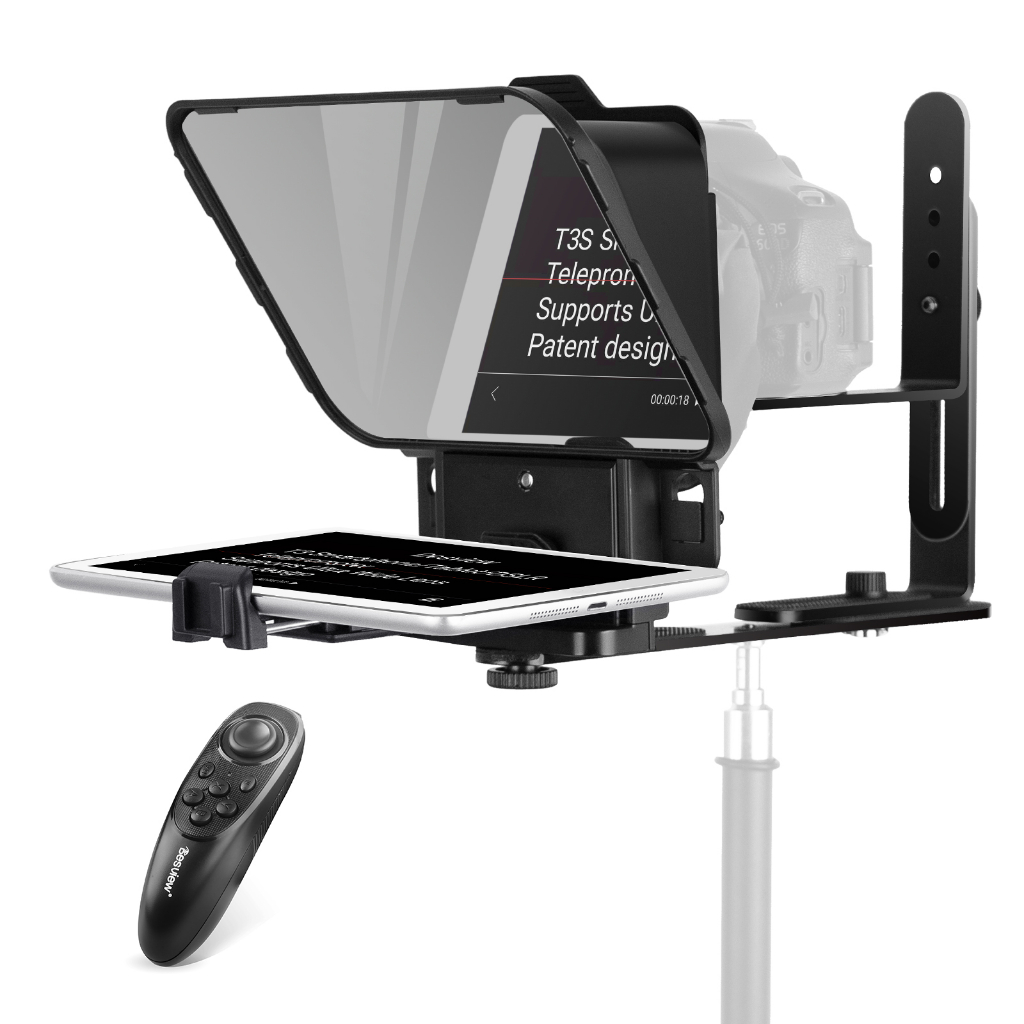 Desview T3S Teleprompter Promoting for Device up to 11" with Liftable ...