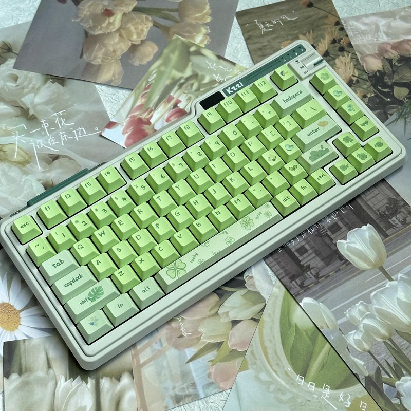 【Keycap Only】Lucky Clover Keycap 131 Keys Cherry Profile PBT ...