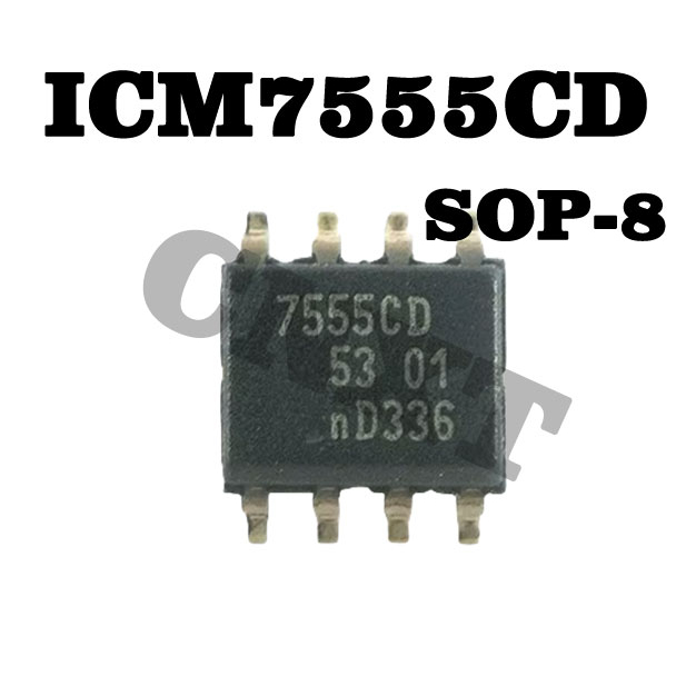 5pcs/lot Brand New Original 7555CD ICM7555 ICM7555ID ICM7555CD SOP8 ...
