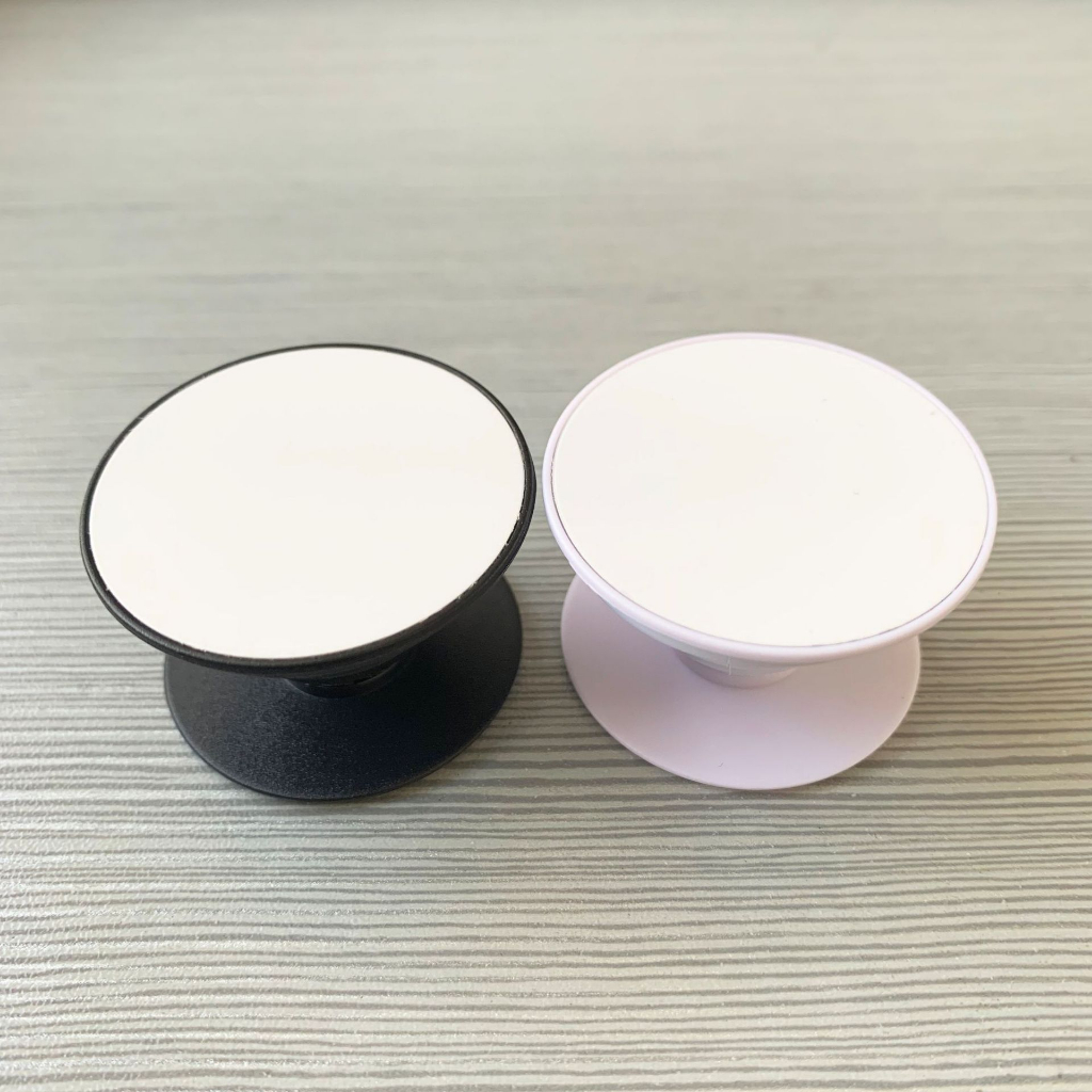 100pcs Sublimation blanks heat transfer blank pop socket for phone ...