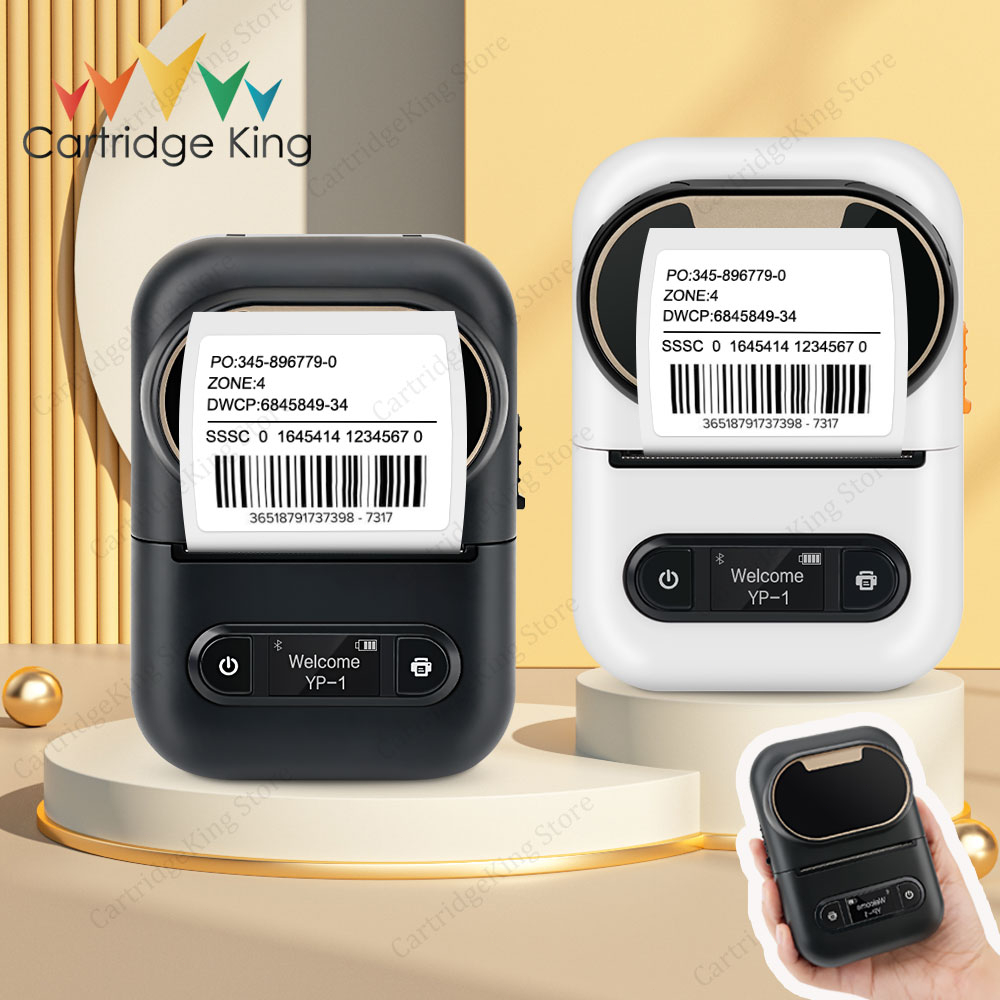 Mini Portable Thermal Label Printer E210 Label Maker Wireless Bluetooth ...