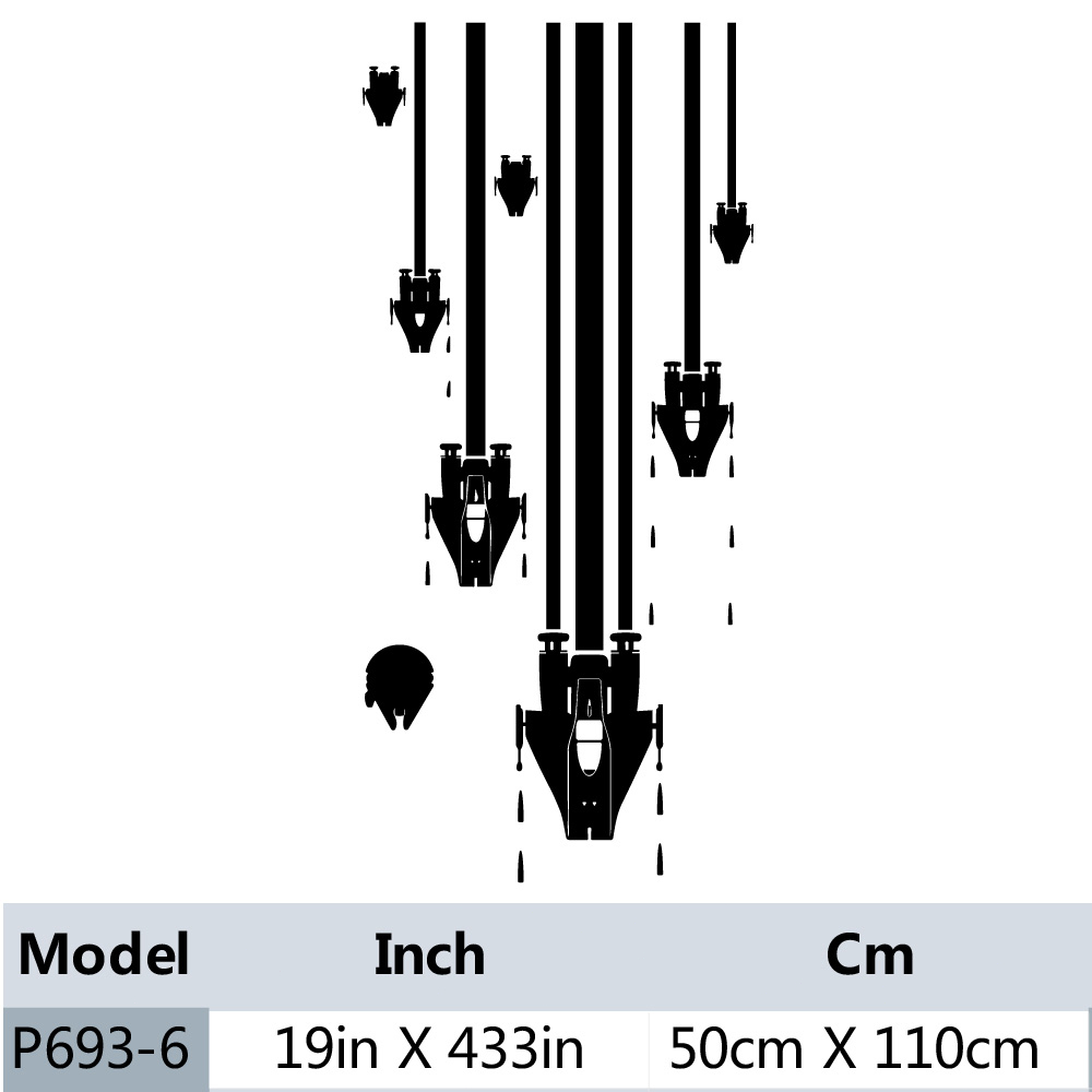 Personalized Star Wars Car Sticker Car Hood Decal Air Vehicle Sticker ...