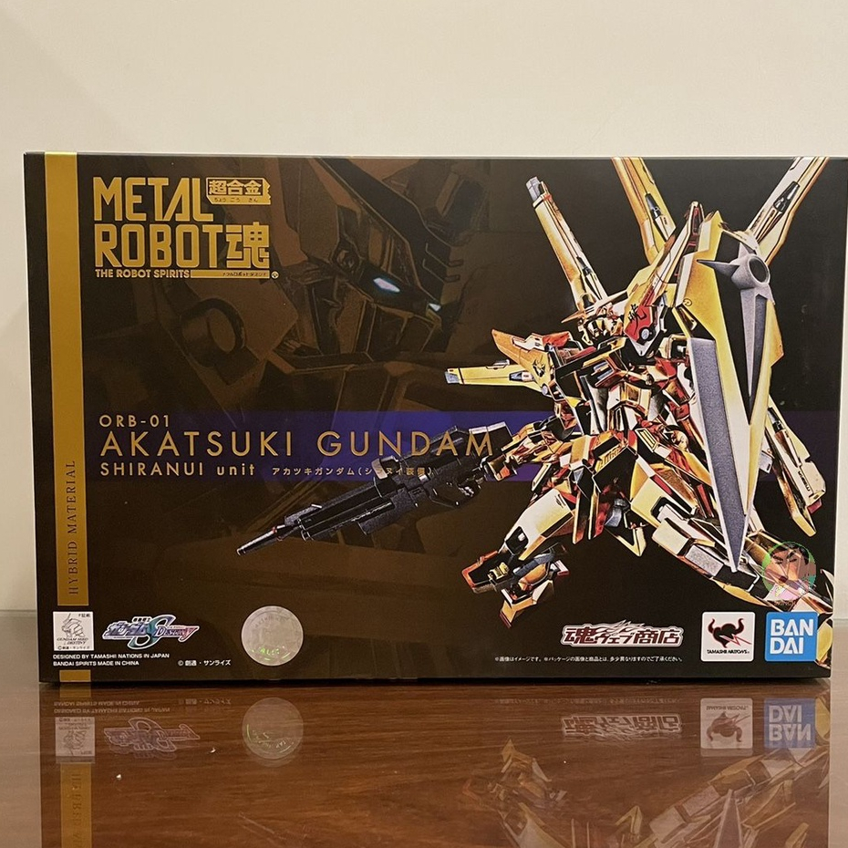 Bandai Metal Robot Spirits AKATSUKI GUNDAM(SHIRANUI UNIT) Completed ...