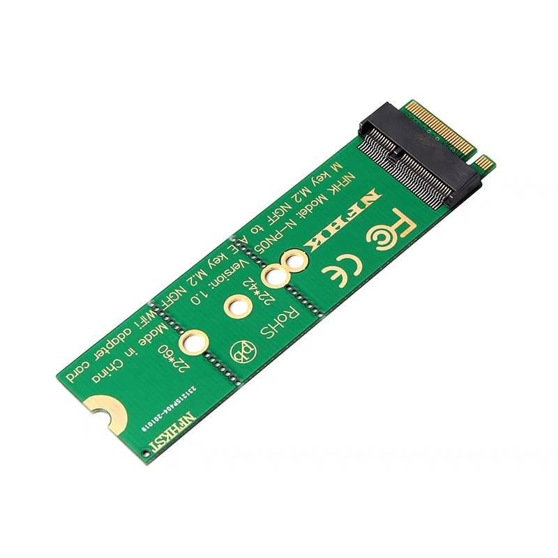 M.2 M Key Interface To M.2 A+E Key E Key NGFF Wireless WIFI Module ...