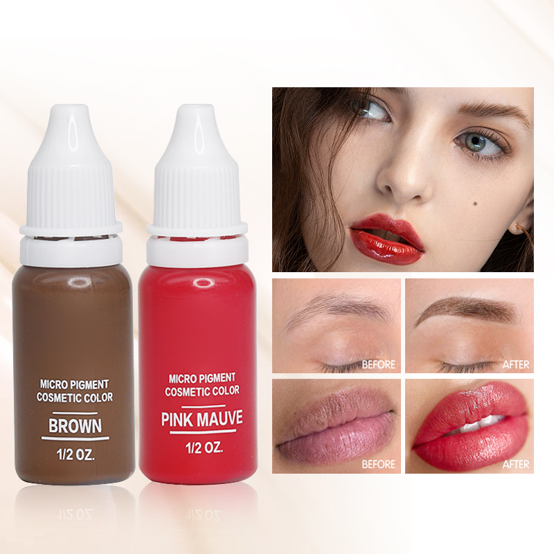 15ml Professional Microblading pigment for permanent makeup eyebrow ...