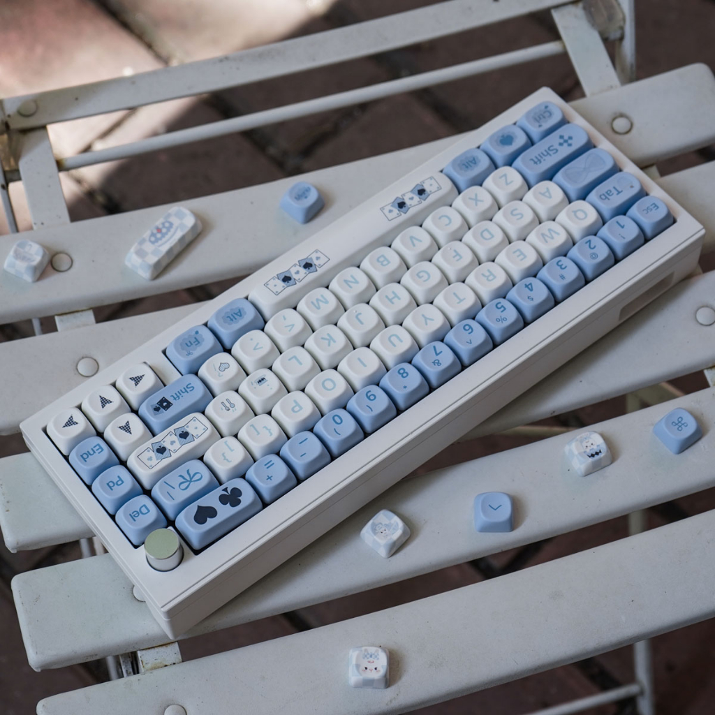 GMK Alice Rabbit 145 Key PBT Keycaps Dye Sublimation Moa Highly For ...