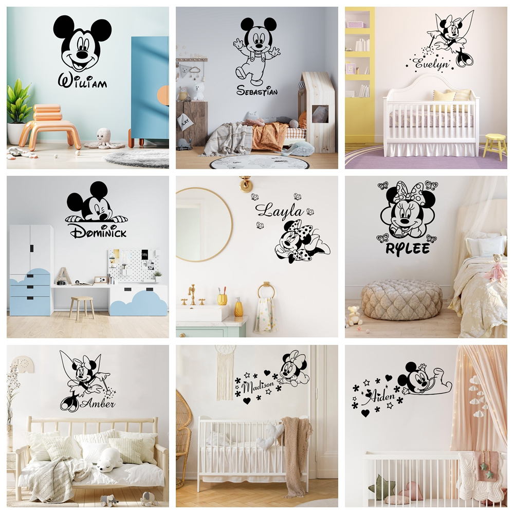 Wall Sticker Custom Name Sticker Children's Room Girl Boy Room ...