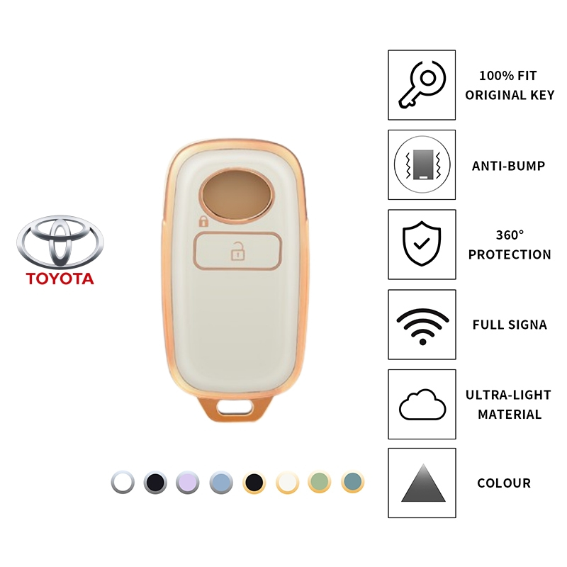 Toyota Veloz Raize 2022 2021 AVANZA 2023 Car Tpu Key Cover Case Remote ...