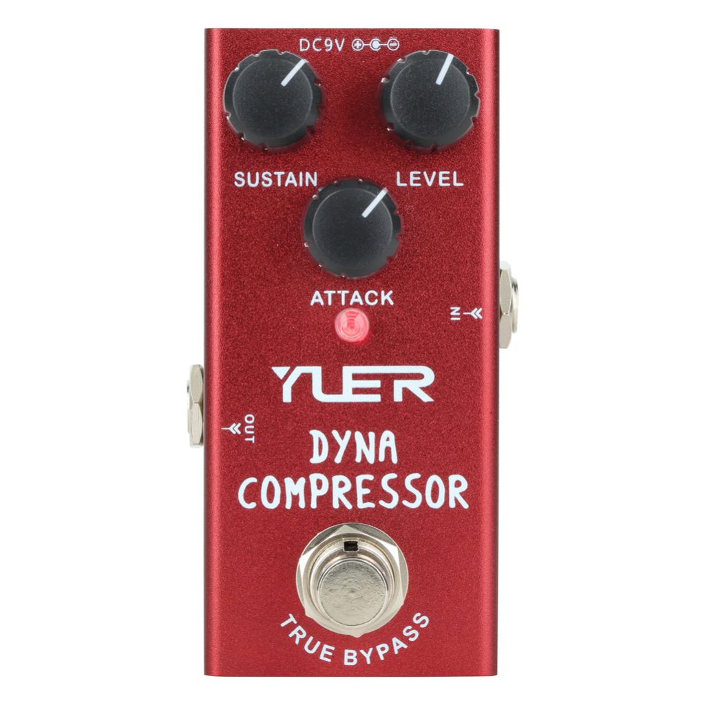 [OFFICIAL ] YUER Guitar Effect Pedal Mini Size Compressor / Overdrive ...