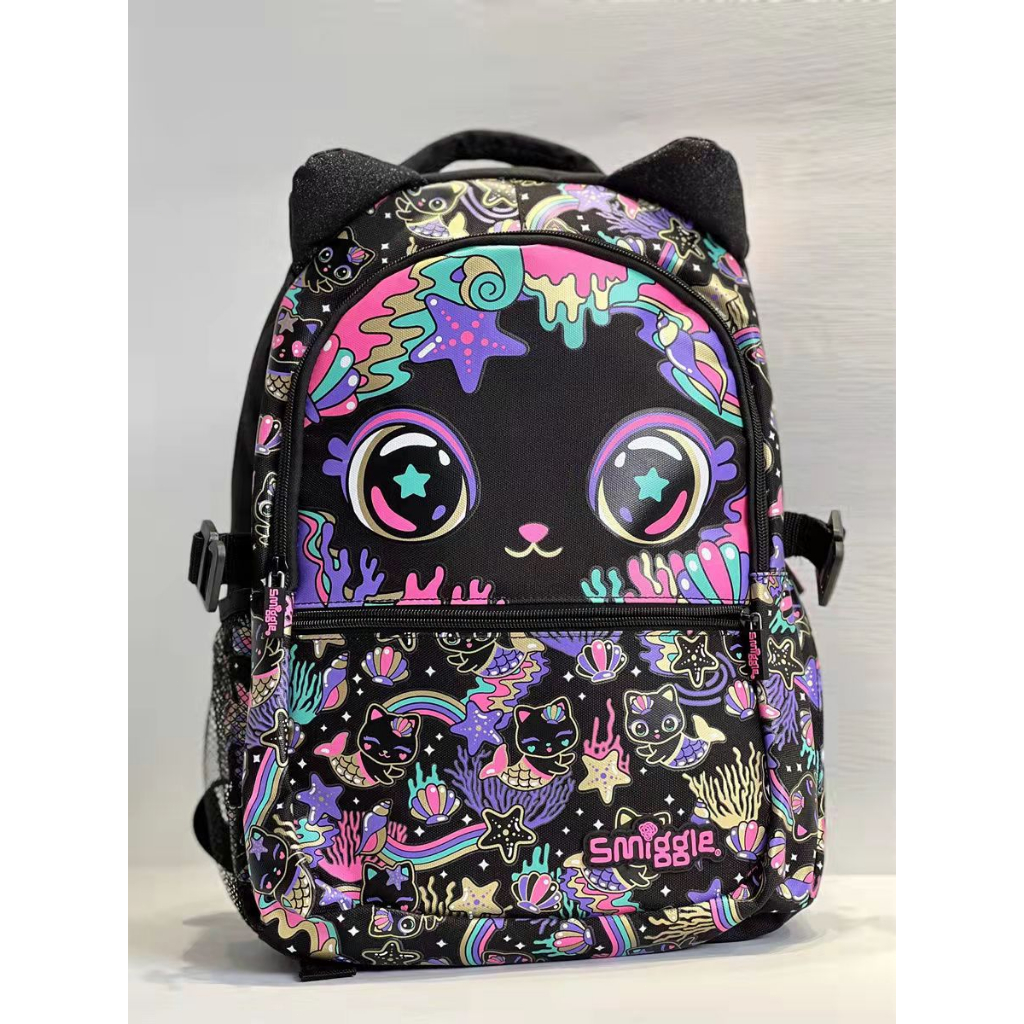 New Smiggle Backpack Cute Cat Classic backpack | Shopee Philippines
