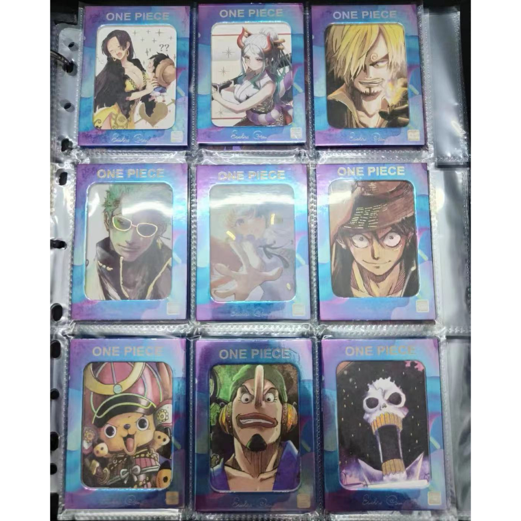 One Piece Anime Card Set of 9 Number Cards | Shopee Philippines