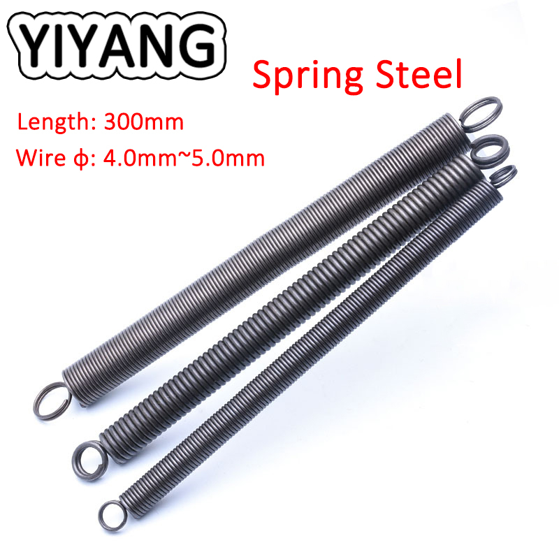 1pcs 4mm 5mm Extension Tension Spring Ring-end Expanding 300mm Spring ...