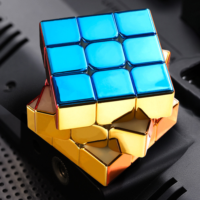 Sengso Shengshou Electroplated Metallic Rubik Cube Gold Color 3x3 M ...