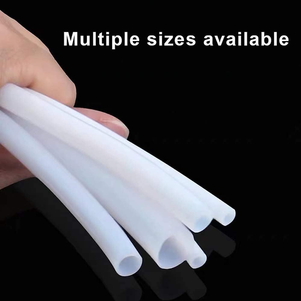 Ø 0.8mm~30mm PTFE Pipe Teflon Hose Tube Wihite Water Hose Temperature Resistance -190℃ ~ 280 ...