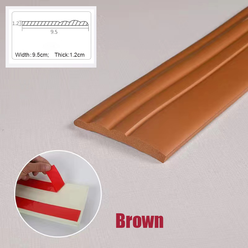 11MM Self-adhesive Wall Skirting Line Wall Skirting Border For ...