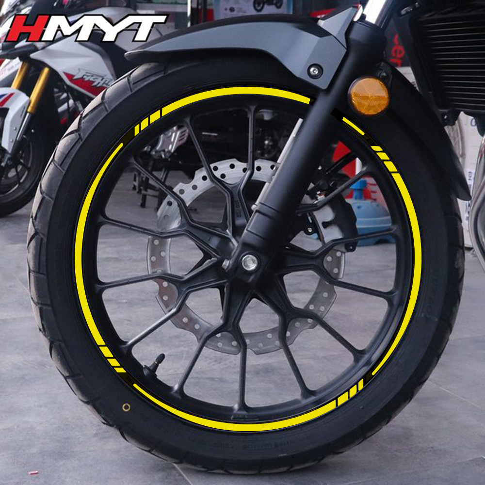 Wheel Ring Waterproof Sticker Decoration Wheel Stickers Motorcycle ...