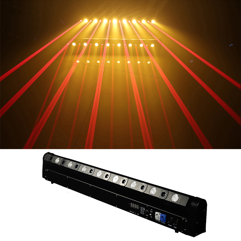 Batten Led Beam Laser Light 8 Led +8 Laser Moving Head Light Line Scan ...