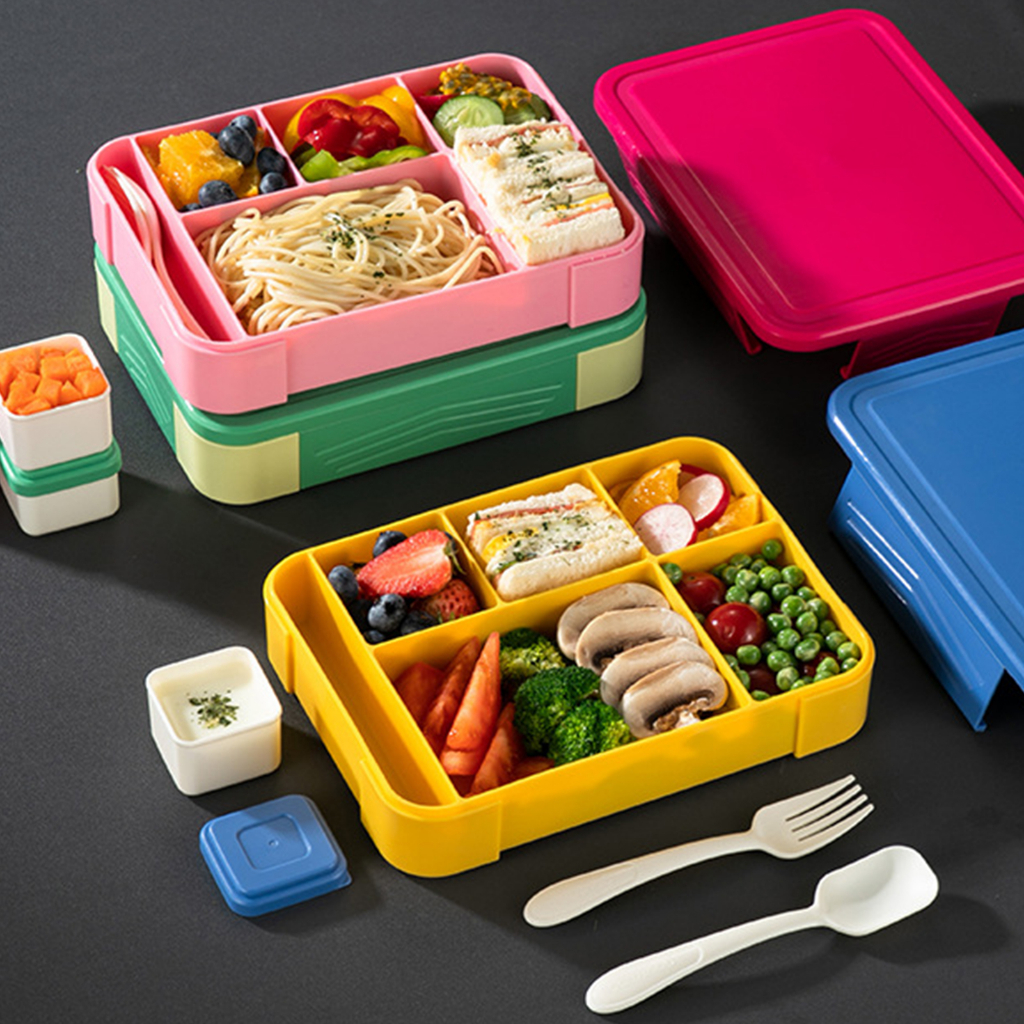 Kids Lunch Box with Compartment 1300ml BPA Free Lunch Box Lunch Box ...