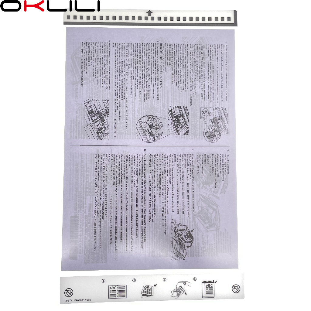1PC X PA03360-0013 PA03630-Y660 Carrier Sheets Sheet Fujitsu Any A4 ...