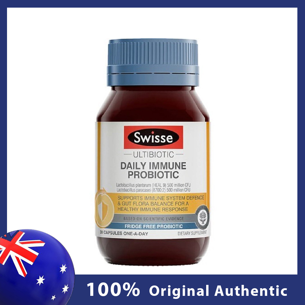 Swisse Ultibiotic Daily Immune Probiotic 30 Capsules (EXP:02/2024 ...