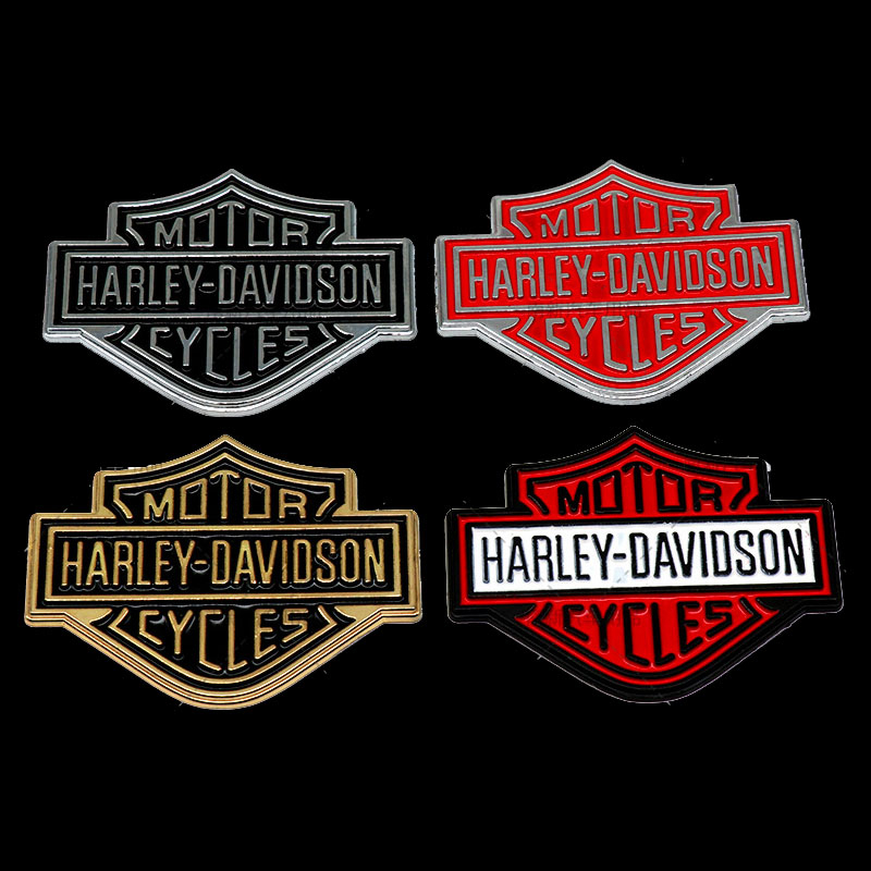 1 X3D Metal HARLEY DAVIDSON MOTOR Emblem Badge Sticker Decal Motorcycle ...