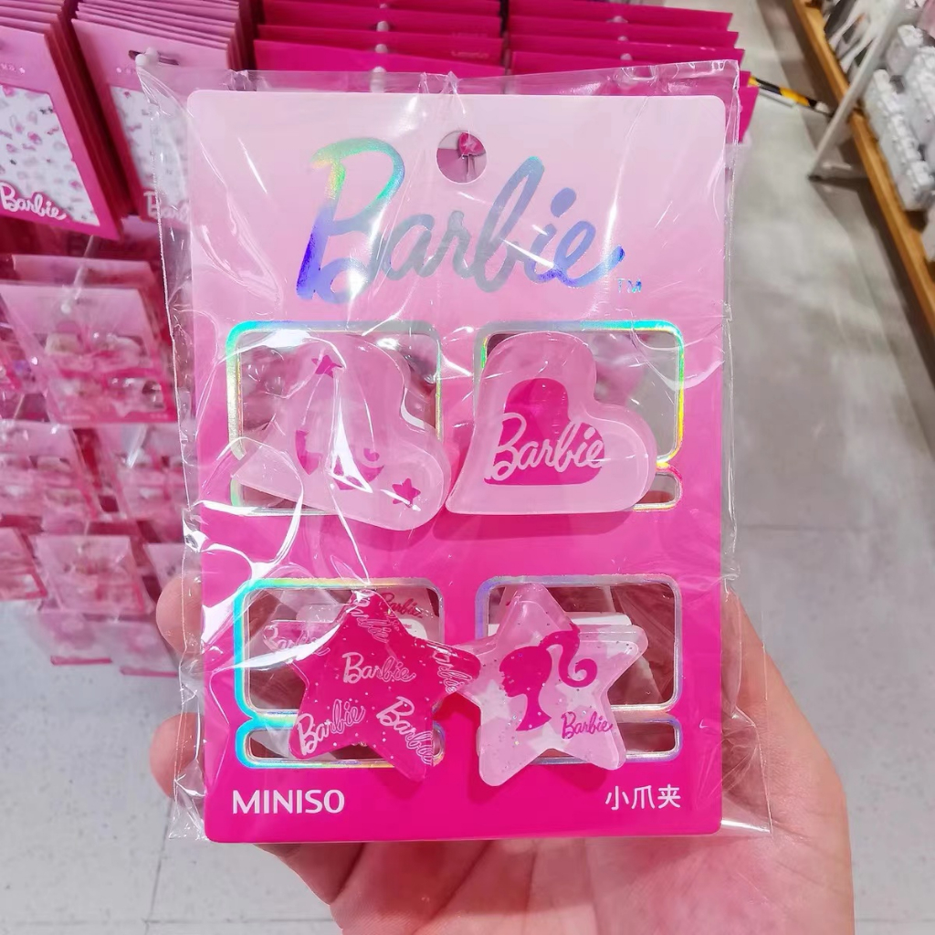 Miniso MINISO Premium barbie Series Small Elements Cute Girl Heart ...