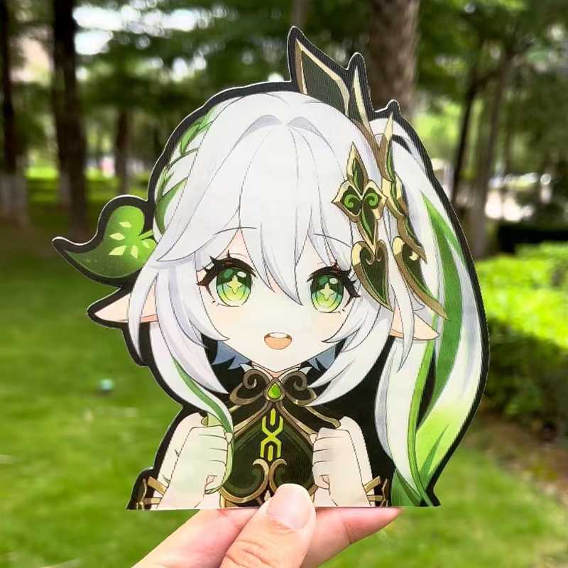 Nahida Motion Suitcase Stickers Game Genshin Impact Stickers Waterproof ...