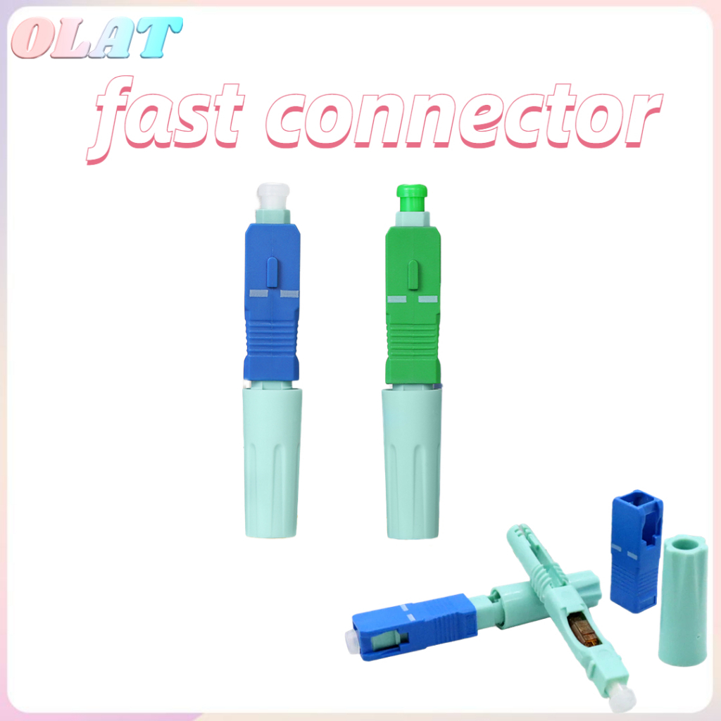 fiber connector SC APC SM Single-Mode Optical Connector FTTH Tool Cold Connector Tool SC UPC ...
