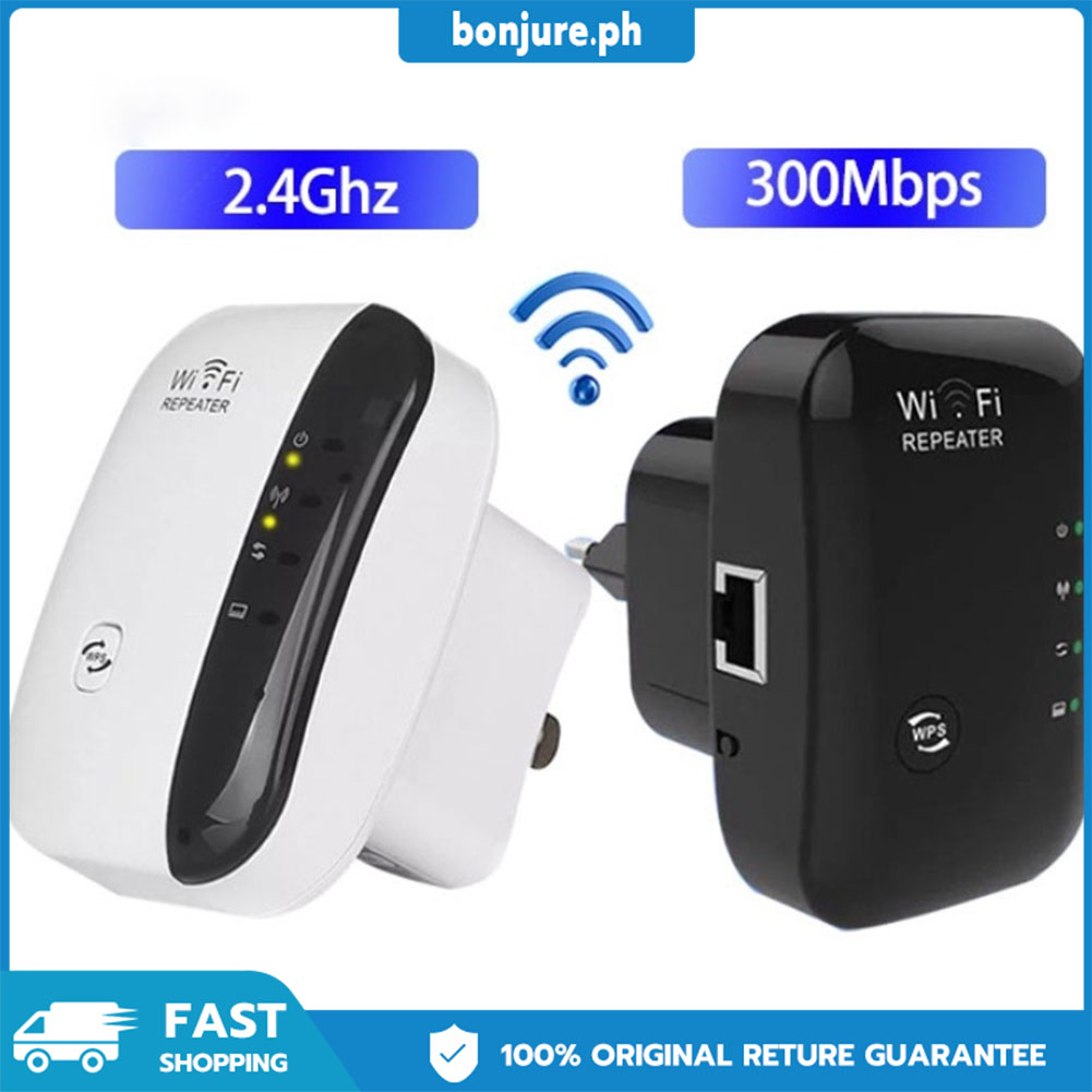 BONJURE Wi-Fi wireless router 300Mbps network signal extender WIFI ...