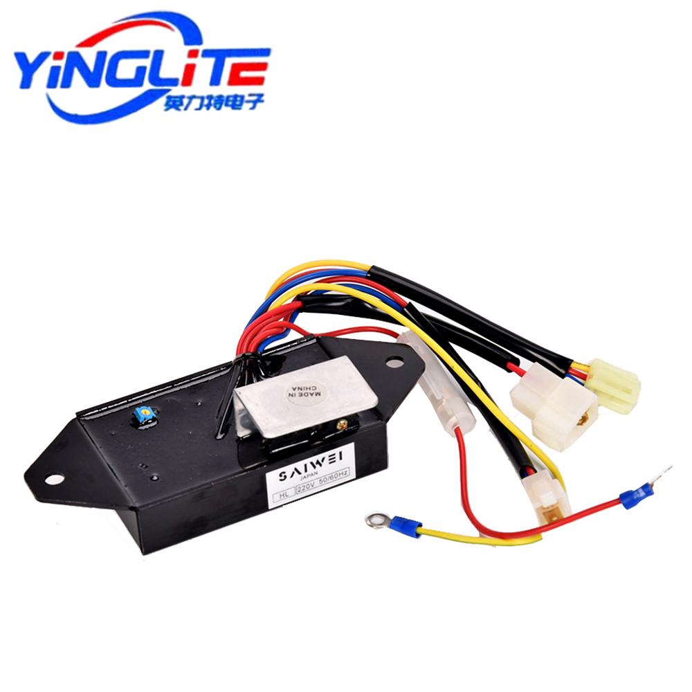J108 AVR Automatic Voltage Regulator Single Phase 9 Wire 220V High Quality Stabilizer For Kubota ...