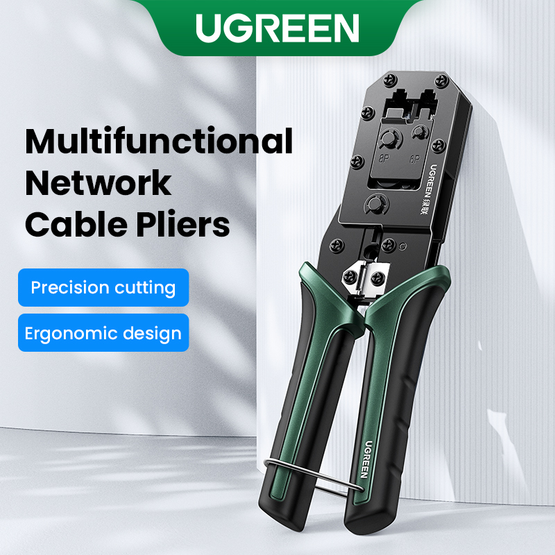 UGREEN 3 in 1 Multifunctional Crimping Cutting Stripping Network Cable ...
