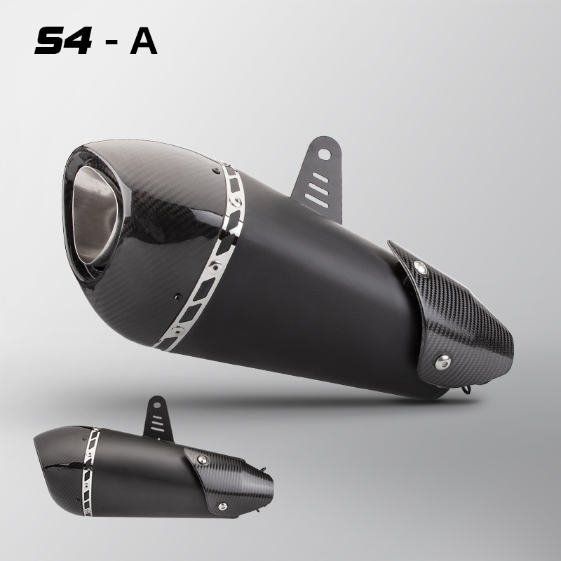 Motorcycle Exhaust YOSHIMURA Alpha Carbon DB Killer Muffler Escape Link ...