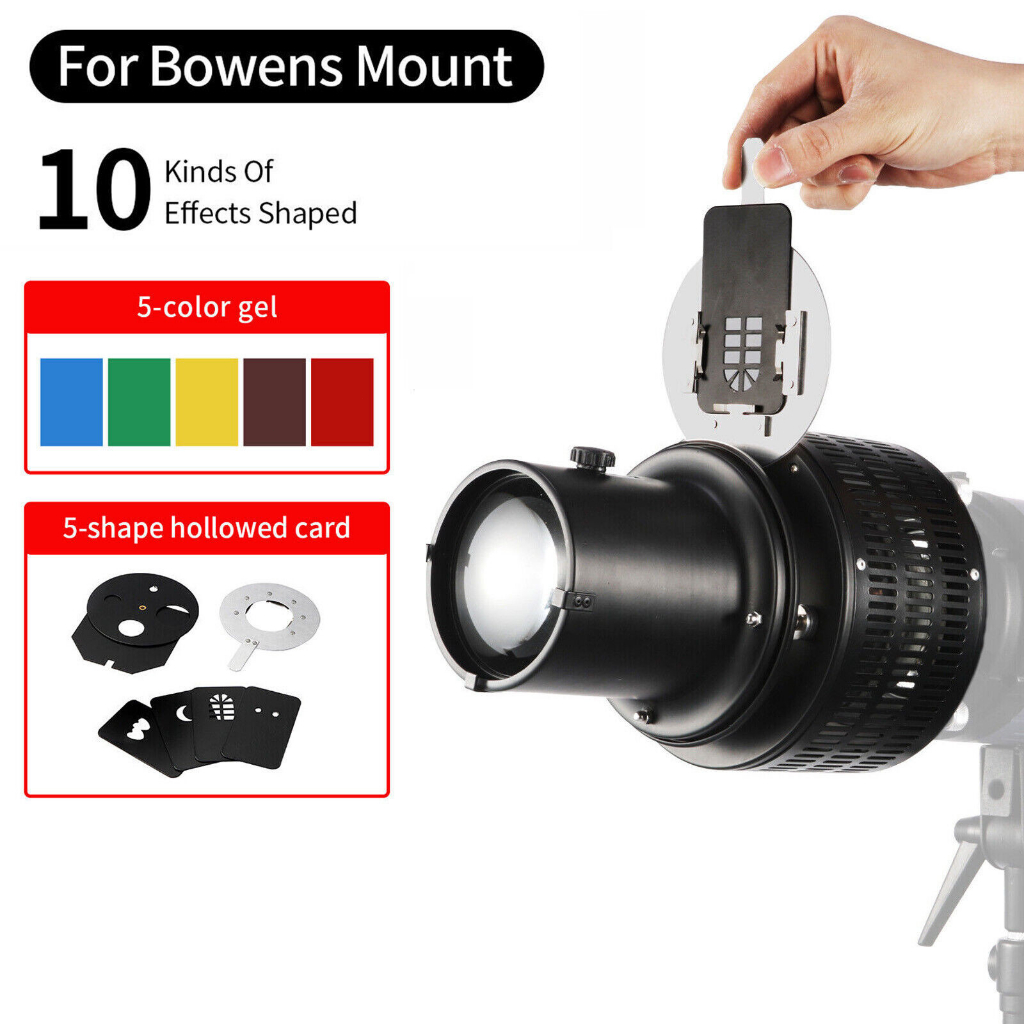 Spotlight Focus Flash Conical Snoot Photography Studio Light Effect ...