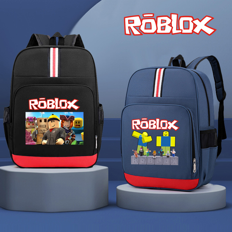 Roblox Student Schoolbags Large Capacity Boy Backpacks High Quatily Kid ...