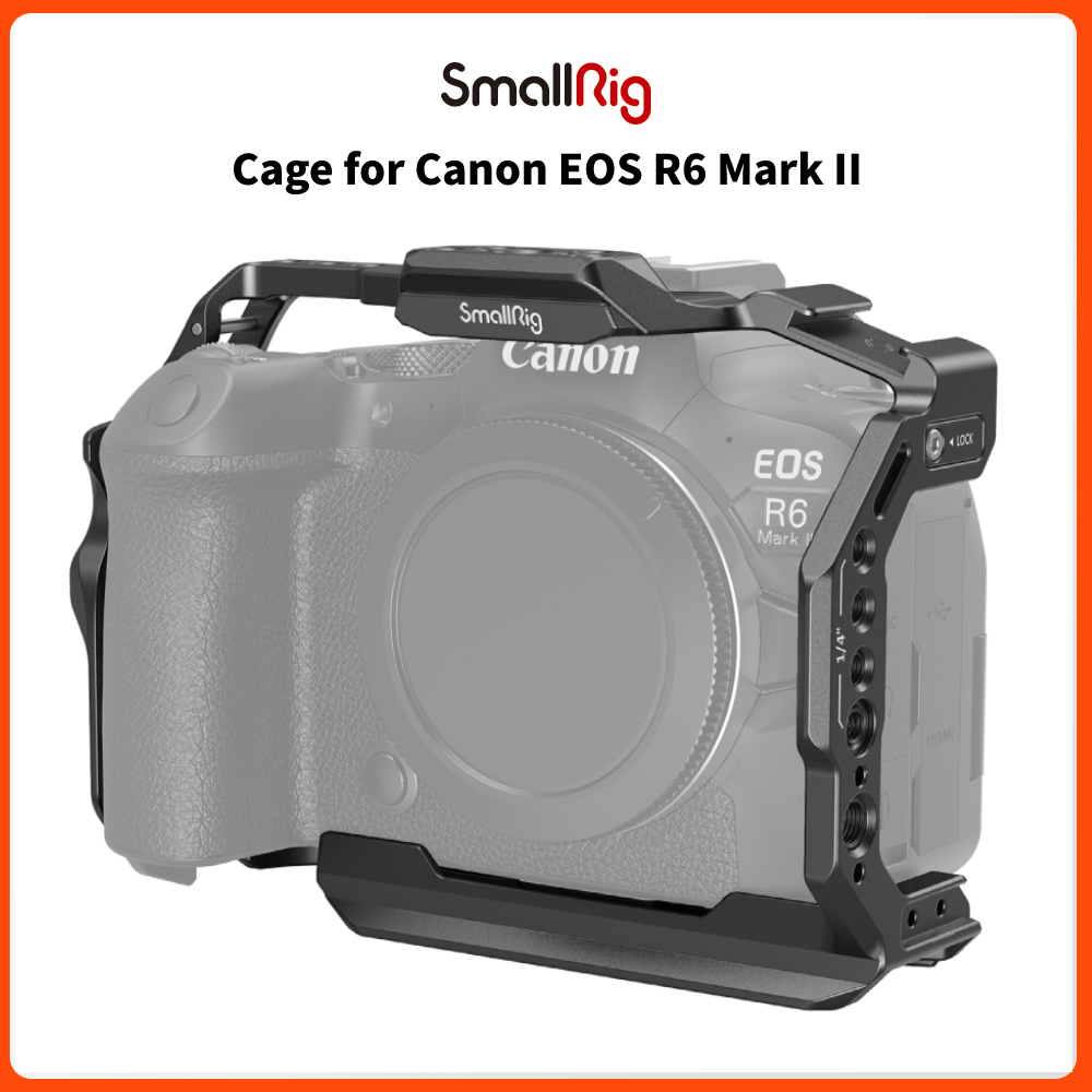 SmallRig R6 Mark II Camera Cage for Canon, Formfitting Video Making ...