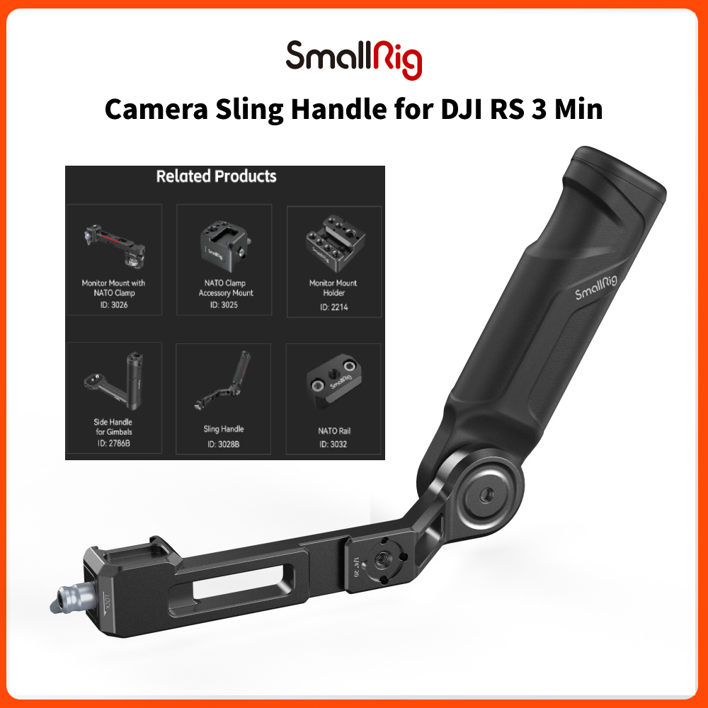 SmallRig Sling Handle for DJI RS 4 Mini/DJI RS 3 Mini #4197 | Shopee ...