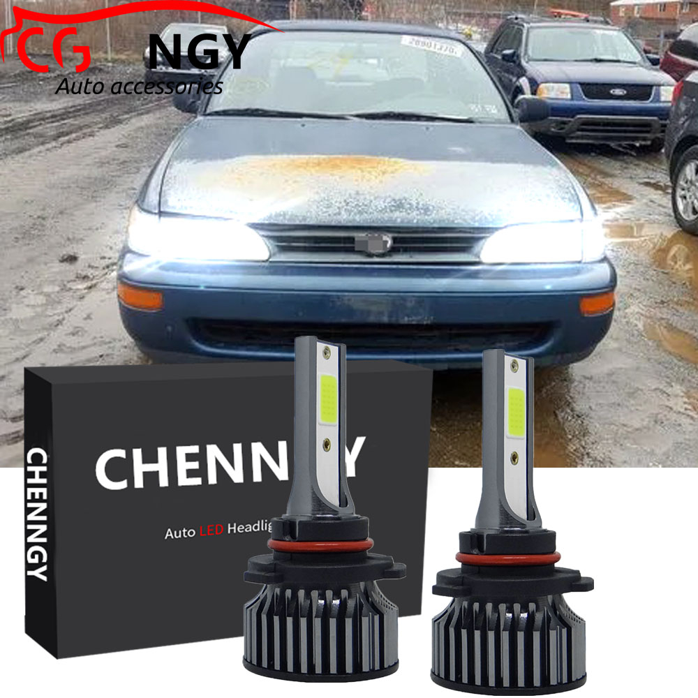 For Toyota Corolla 1993 to 2000 (Head Lamp) - p1 6000K LED Bulbs Kit ...
